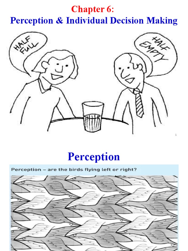 Perception & Individual Decision Making | PDF | Decision Making | Perception