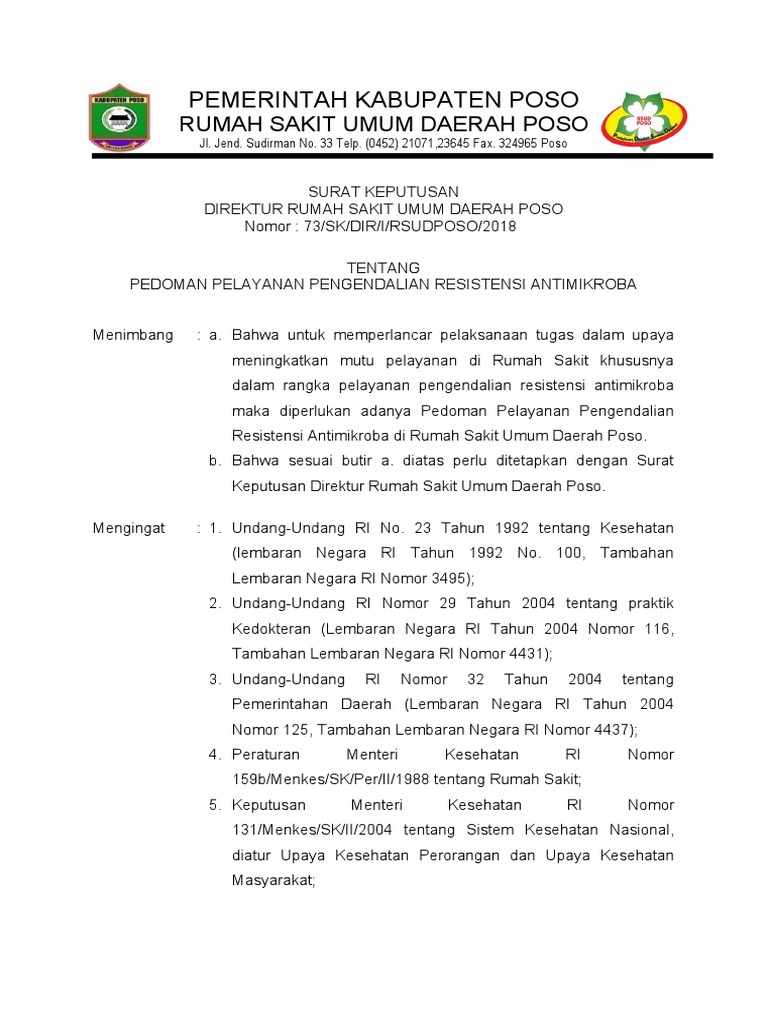 SK Direk Pedoman Pelayanan Ppra | PDF