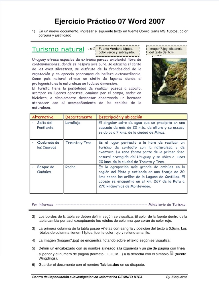 Dokumen - Tips - Ej Practico 07 Word | PDF