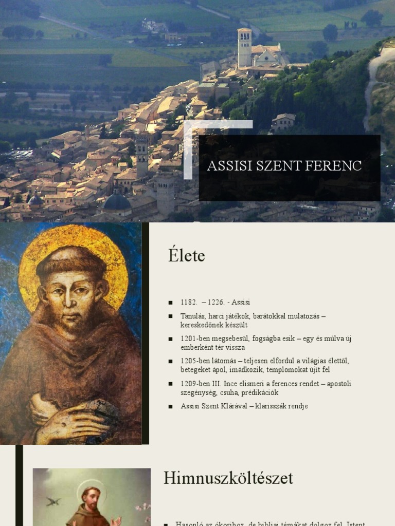 Assisi Szent Ferenc | PDF