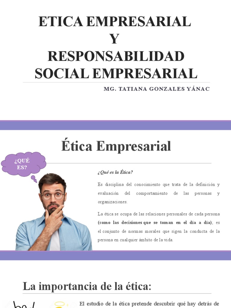Etica Empresarial - Rse | PDF | Responsabilidad social corporativa ...