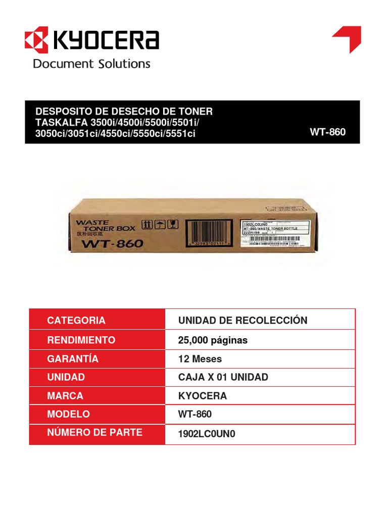 WT 860 | PDF