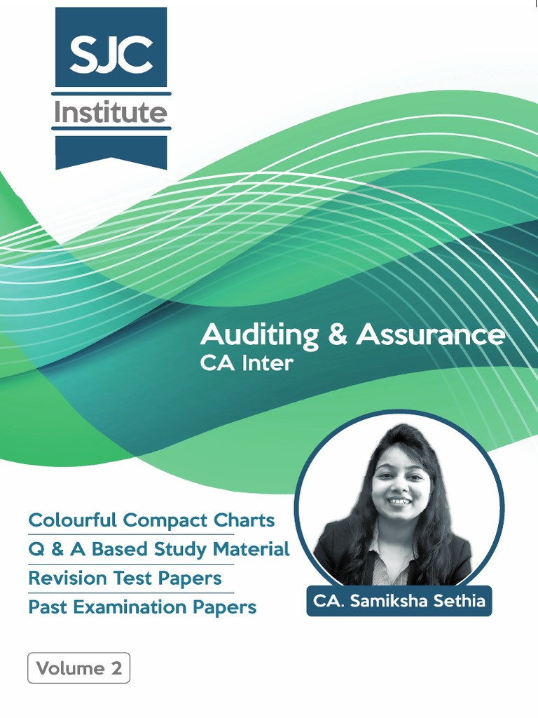 CA Inter Audit Volume 2 | PDF | Audit | Loans