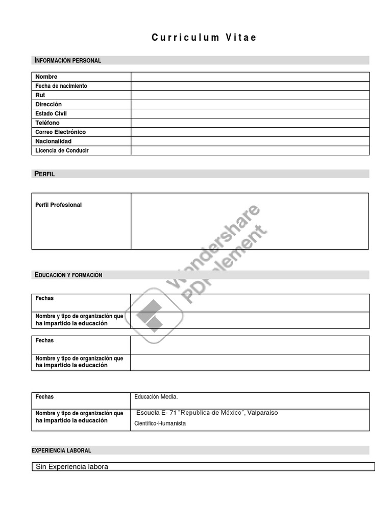 CV Daniela | PDF