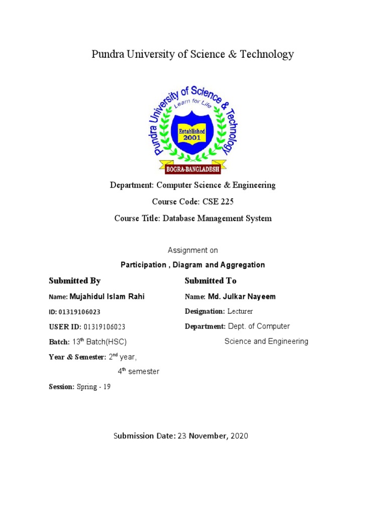 Cse 225 | PDF | Computing | Information Technology Management Cse 225 | PDF | Computing | Information Technology Management
