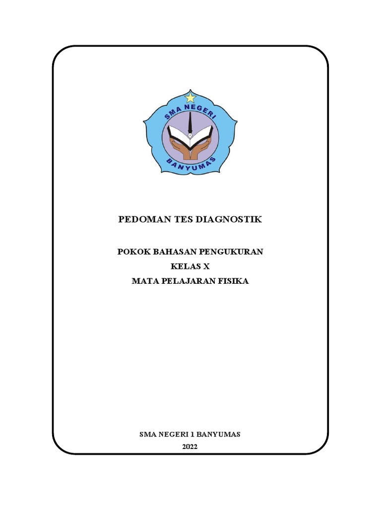 Tes Diagnostik Pengukuran | PDF | Karier & Perkembangan | Pengembangan Diri Tes Diagnostik Pengukuran | PDF | Karier & Perkembangan | Pengembangan Diri