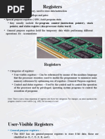 Lecture 12 - General Register Organization | PDF | Central Processing Unit | Input/Output