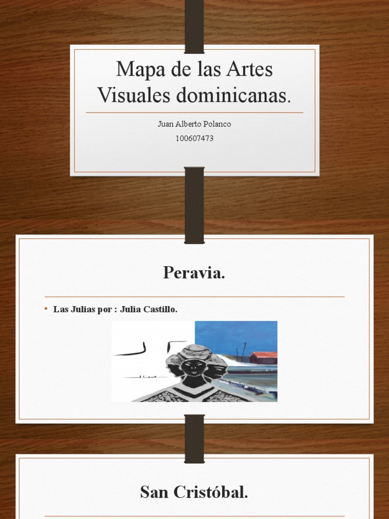 Mapa de Las Artes Visuales Dominicanas | PDF | Viajes | Ficciones de ...