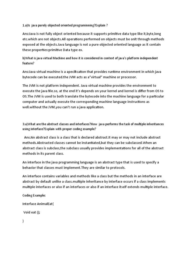 Java 1 | PDF | Java Virtual Machine | Class (Computer Programming)