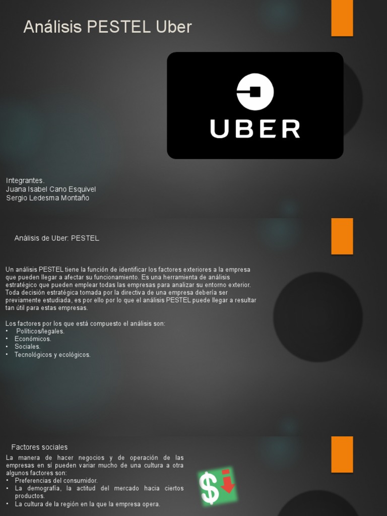 Análisis PESTEL Uber | PDF | Business | Los consumidores