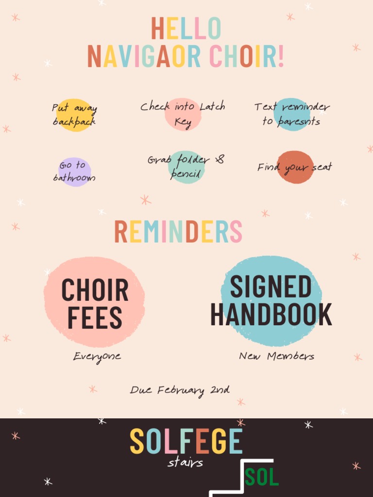 Navigator Choir Welcome | PDF | Art | Poetry