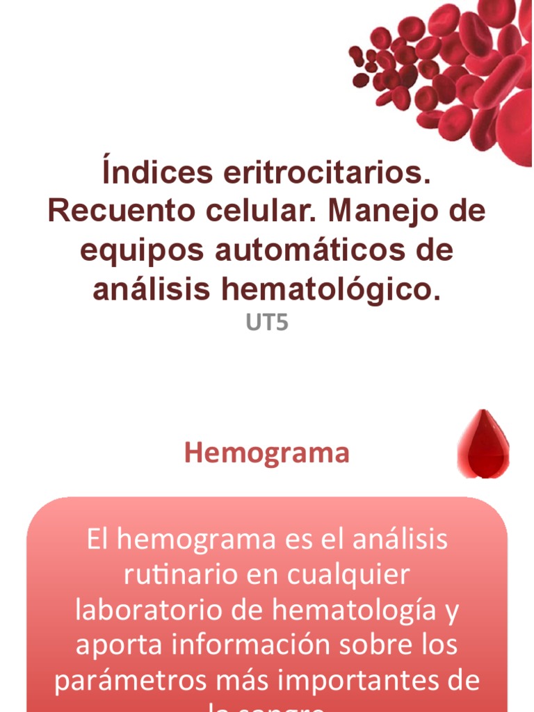 Ut 5 TSH | PDF | Citometría | Sangre