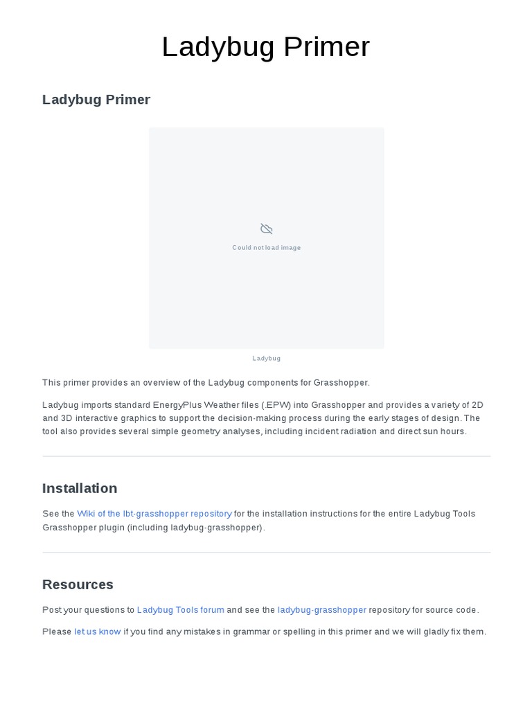 Ladybug Primer | PDF | Humidity | Physical Phenomena