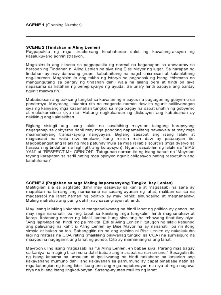 Sequence Breakdown Pdf