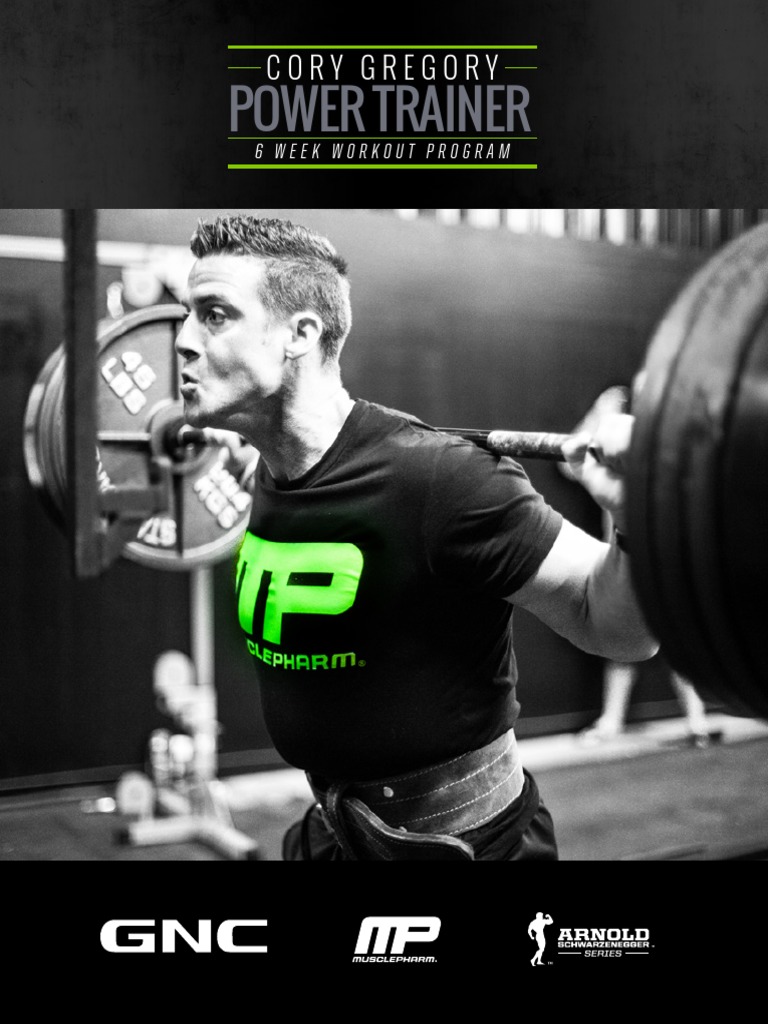 Power Trainer 6 Week Program | PDF | Strength Training | Physical Exercise