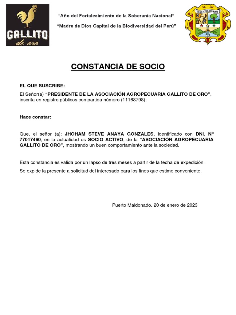 Constancia de Socio 4-24.01.23 | PDF