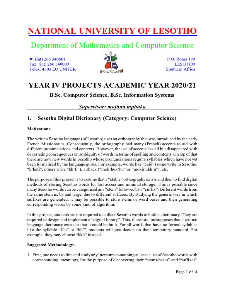 CS Projects (2020 21 Mphaka M) | PDF | Parsing | Computer Programming