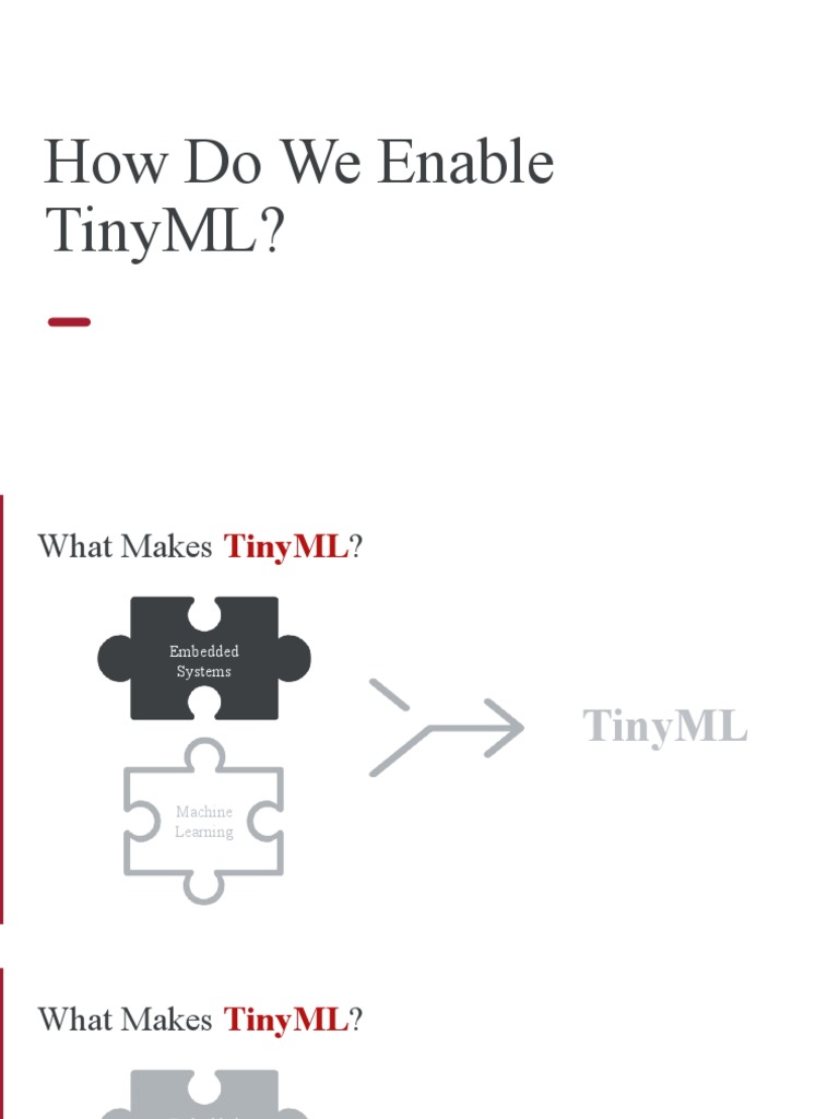 TinyML: Enabling Low-Power Embedded Systems | PDF | Microcontroller | Touchscreen