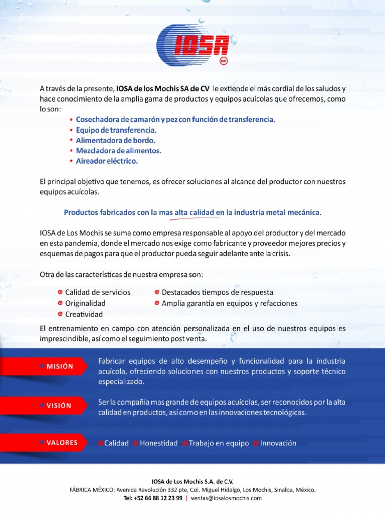 Catalogo Iosa | PDF