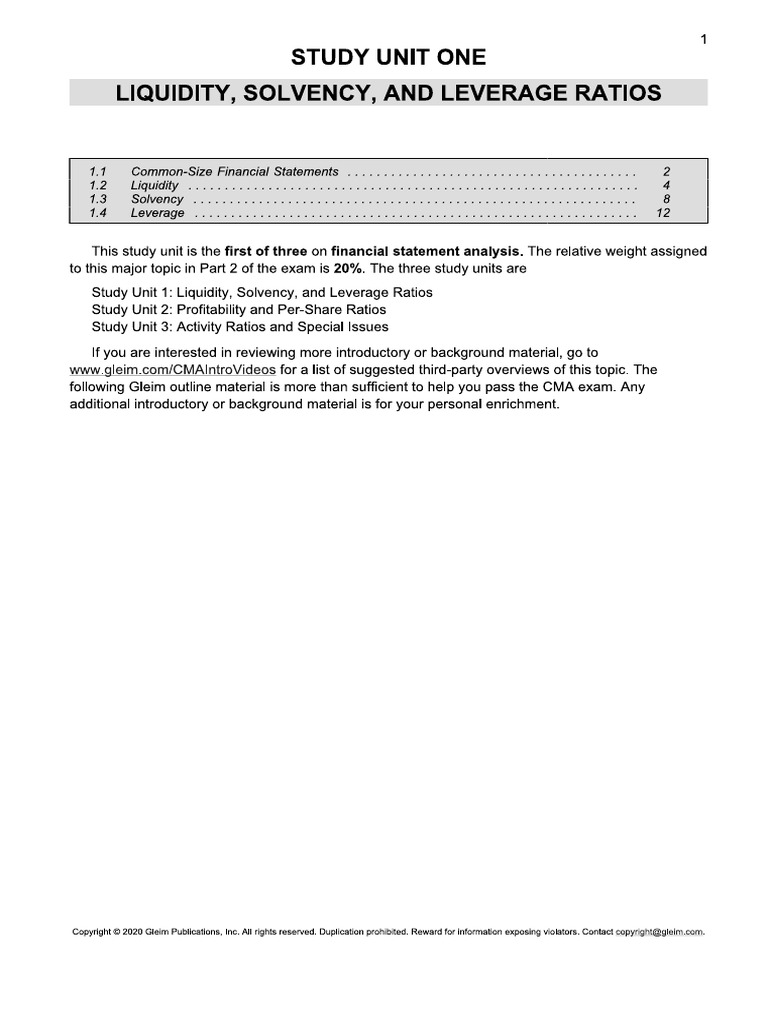 US CMA Gleim Part 2 | PDF | Stocks | Dividend