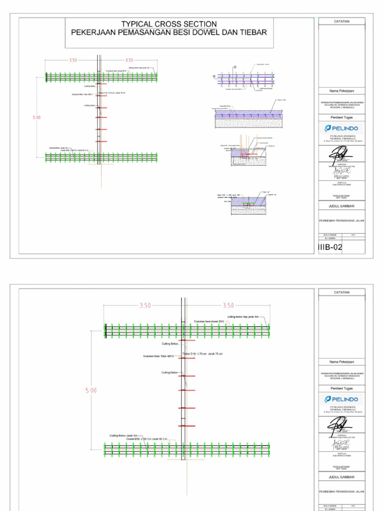 Detail Dowel Tibar | PDF