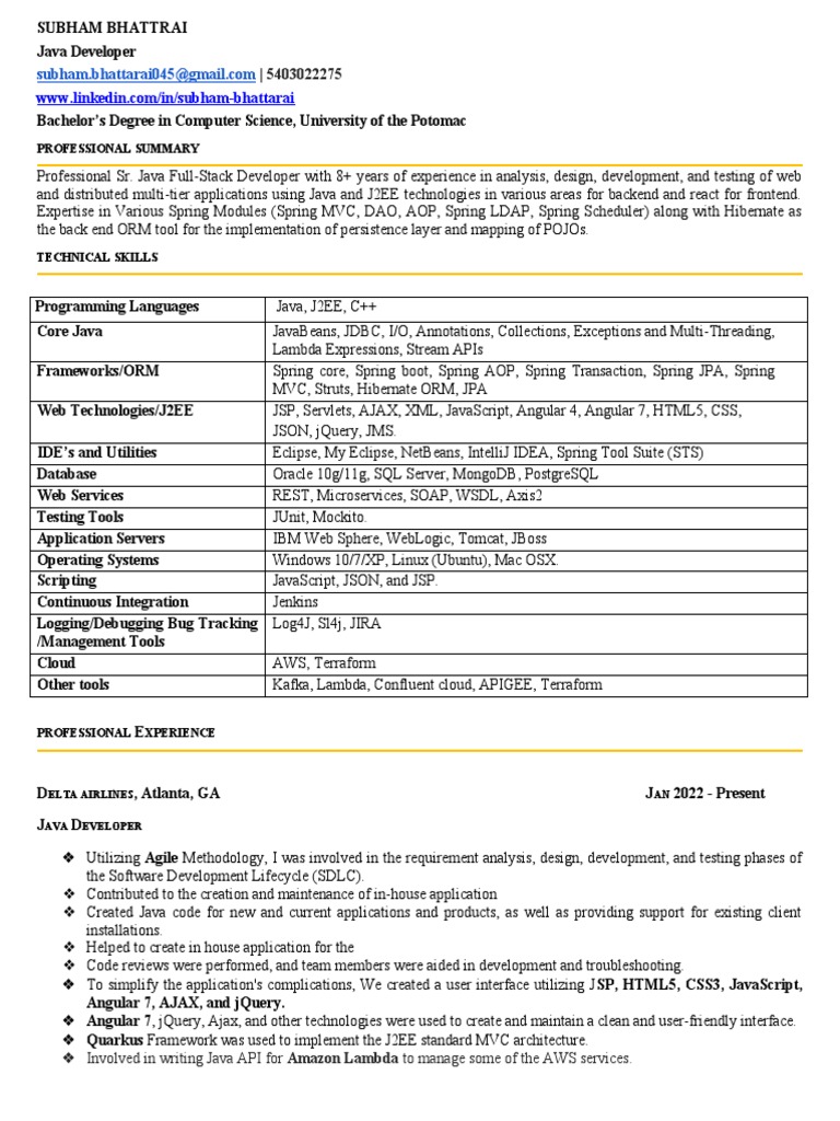 Reusme | PDF | Spring Framework | Databases