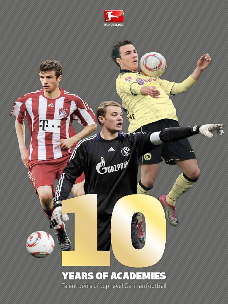 10 Years of German Academy Training | PDF | Sports | Association Football