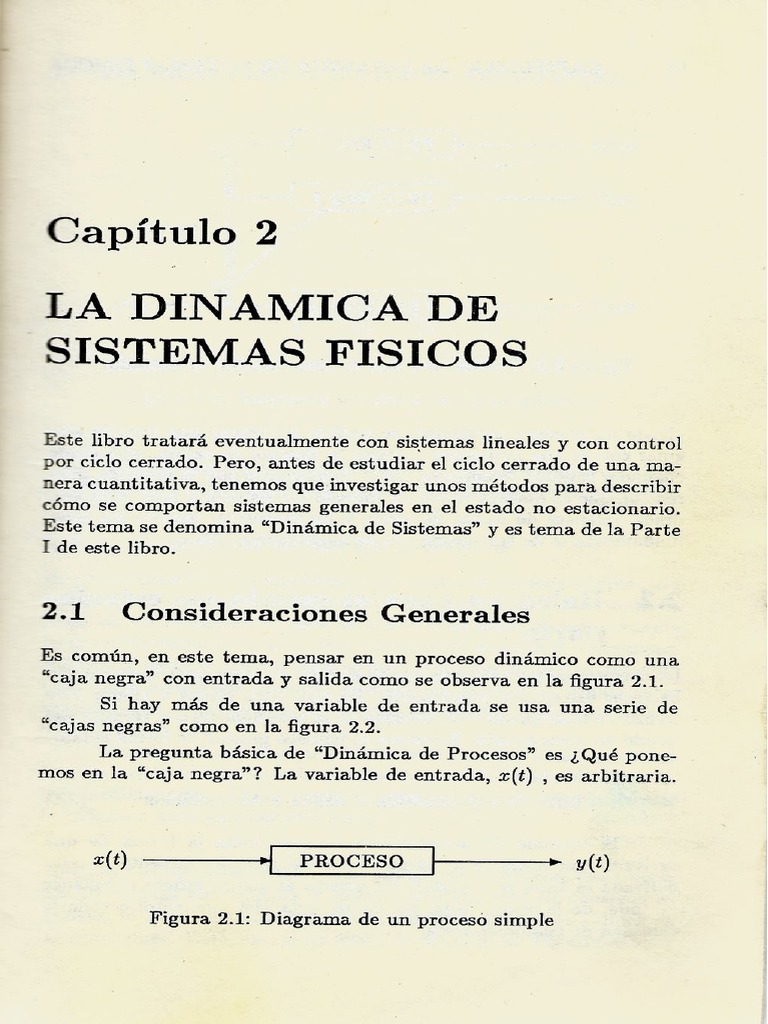 Dinamica Control Procesos Gilbert Cap 2 1 | PDF