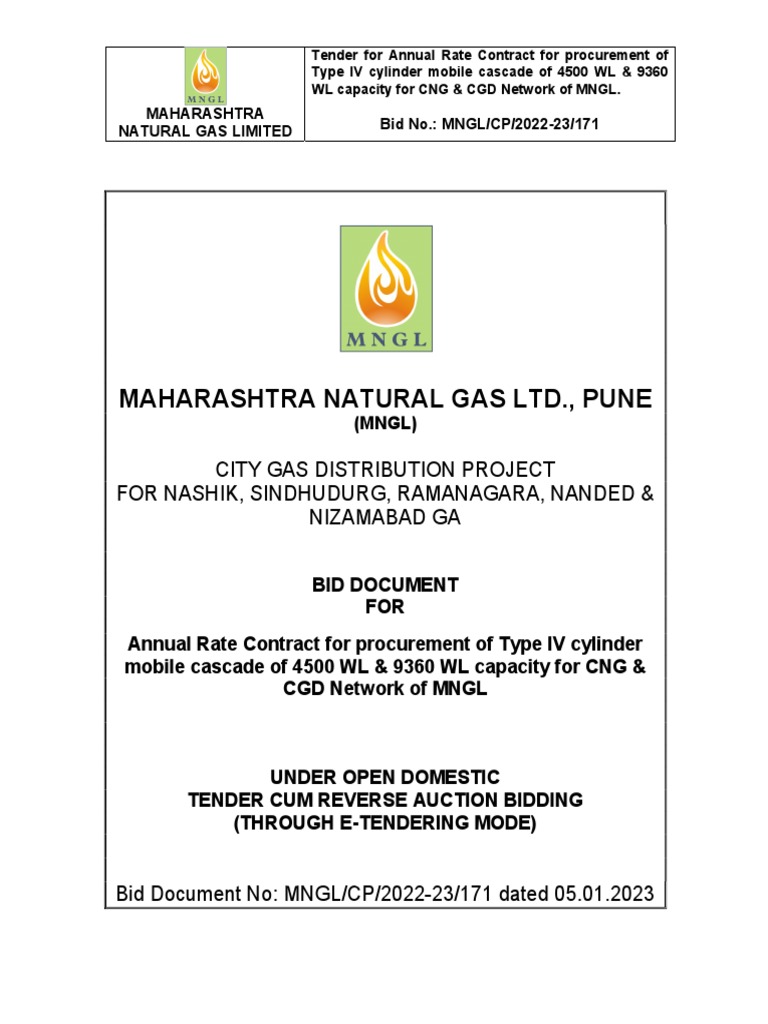 MNGL Tender | PDF | Auction | Business