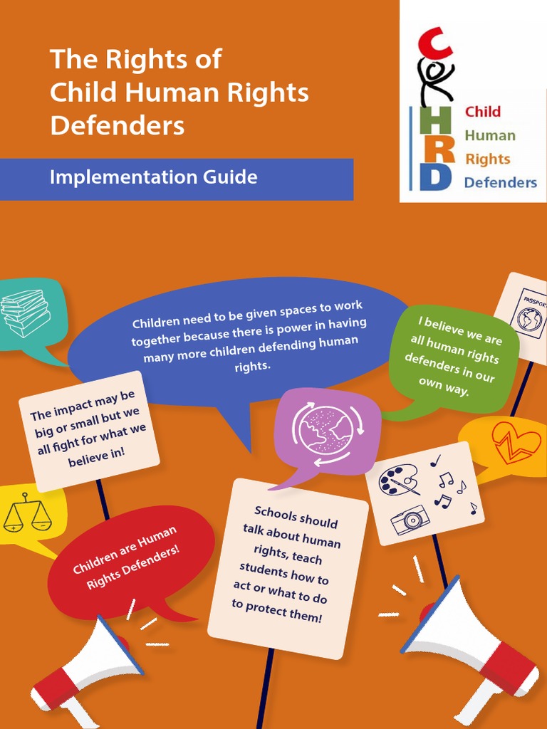 Final Implementation Guide The Rights of Child Human Rights Defenders ...