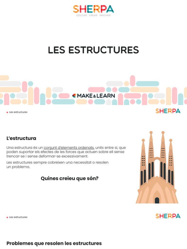 3.1. - Presentació 3 - Les Estructures | PDF