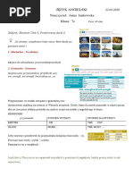 English Class B1 Units 4-6 Test | PDF