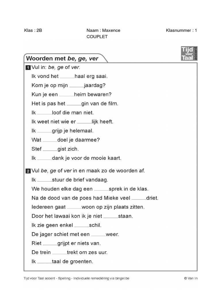 Extra Spelling | PDF