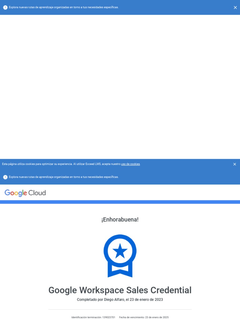 Google Workspace Sales Credential - Google | PDF