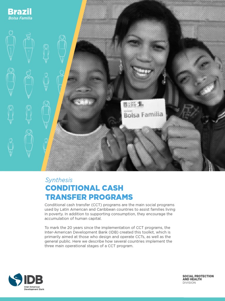 Conditional Cash Transfers Brazil Bolsa Familia | PDF | Poverty ...
