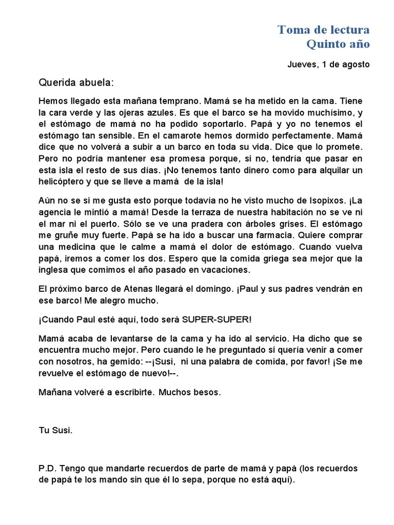 Querida Abuela Pdf