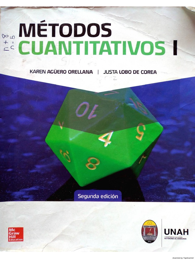Libro Metodos Cuantitativos I, Unah | PDF
