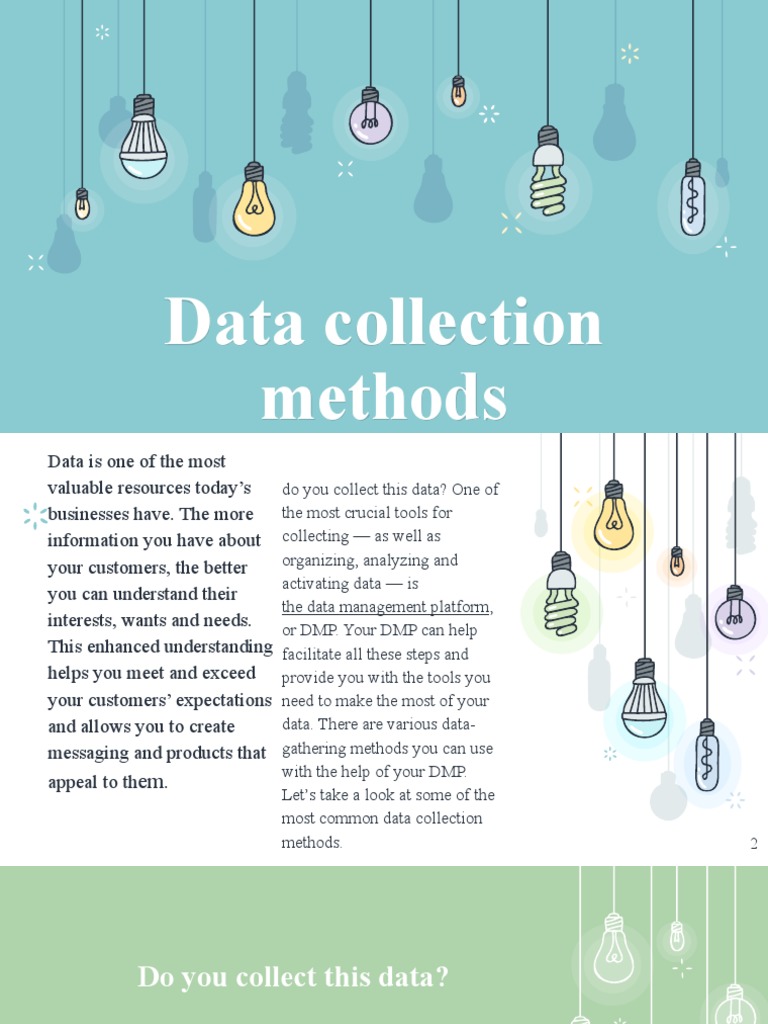 Data Collection Methods Explained | PDF | Data | Quantitative Research