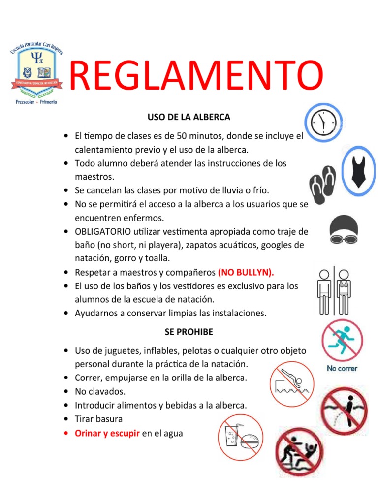 Reglamento Natacion | PDF