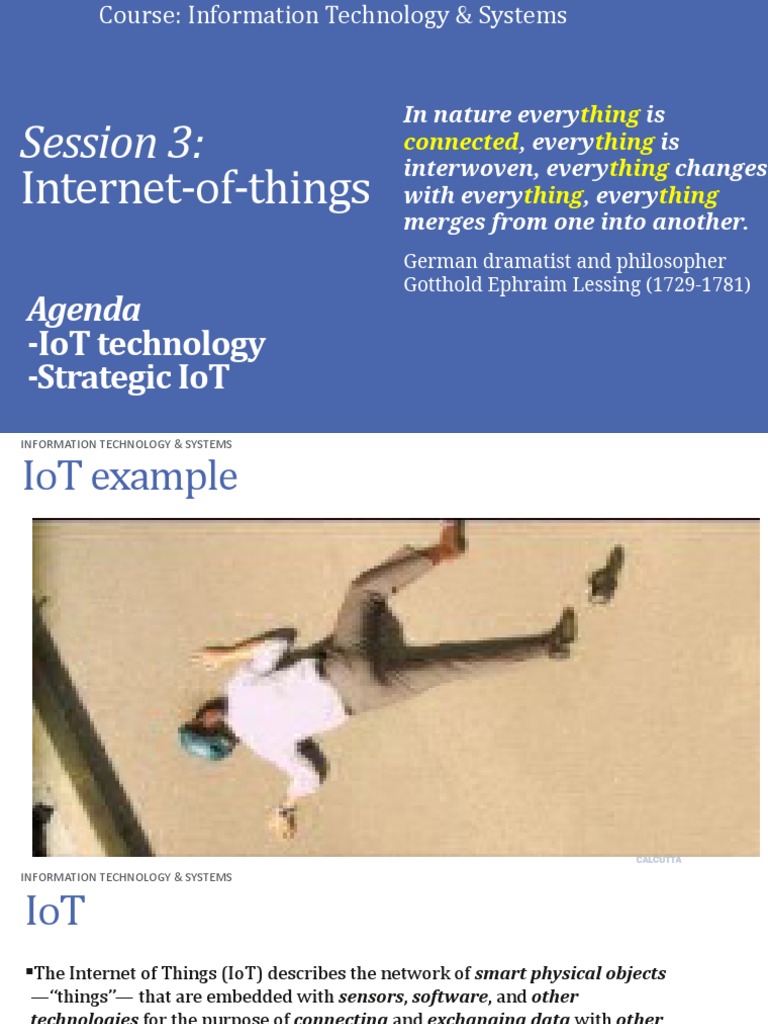 Session3 IoT Sharing | PDF | Internet Of Things | Information Technology