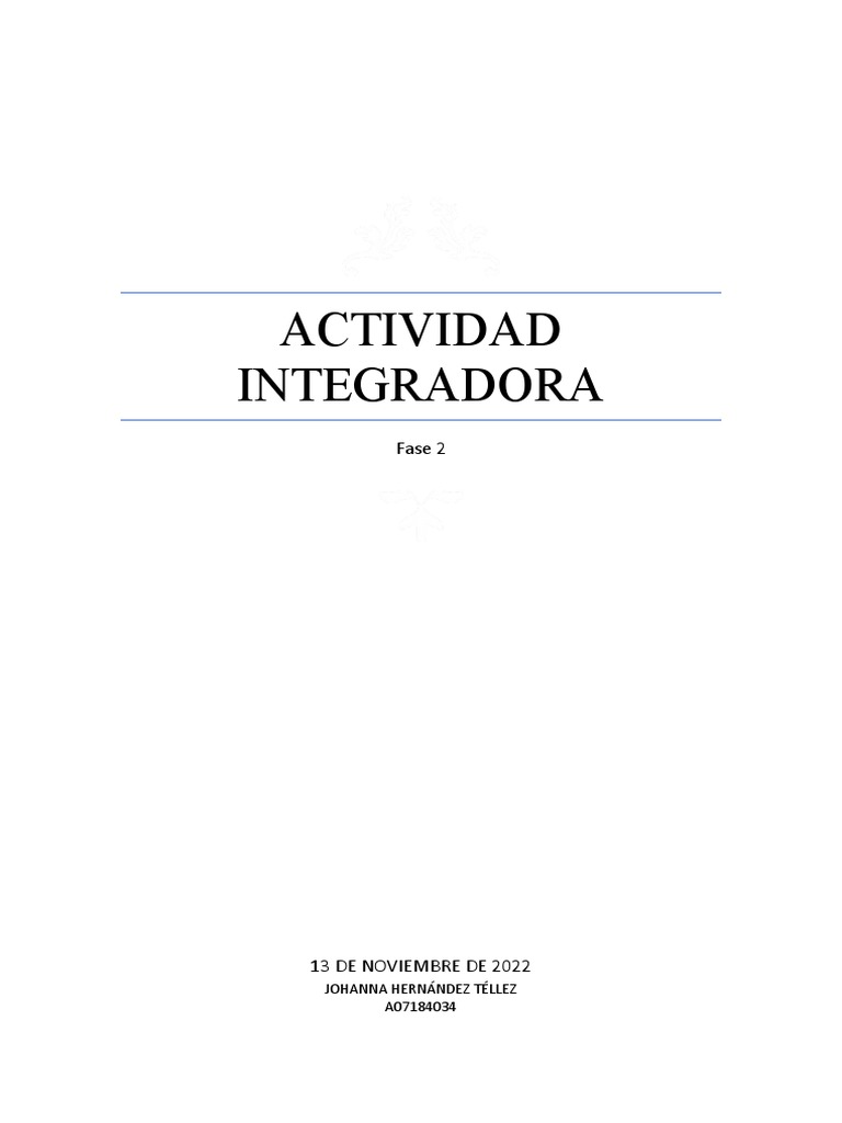 Actividad Integradora Fase 2 | PDF | Especie en peligro | Reproducción