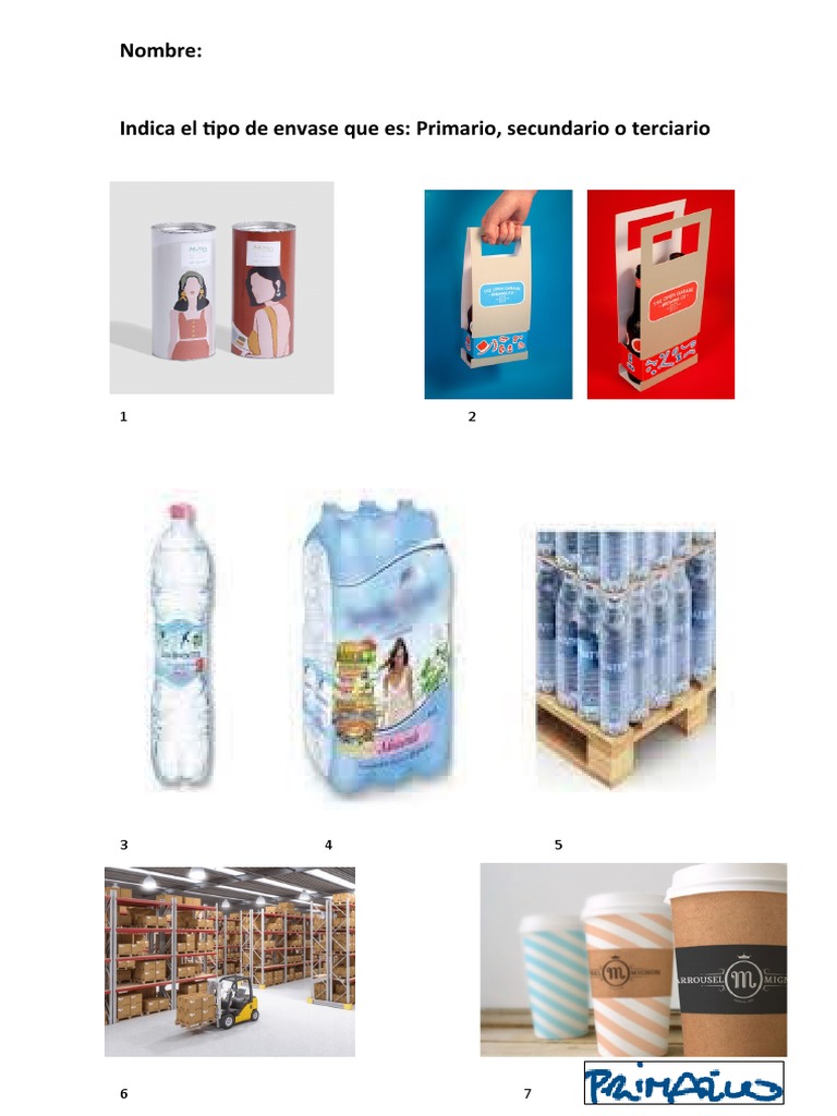 Ejercicio Envases | PDF