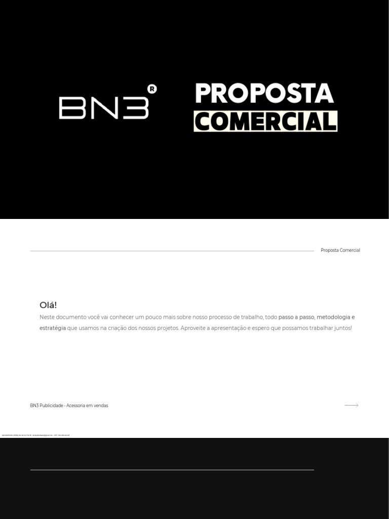 Proposta Comercial v1 - Editável Corel PDF | PDF | Publicidade | Marketing
