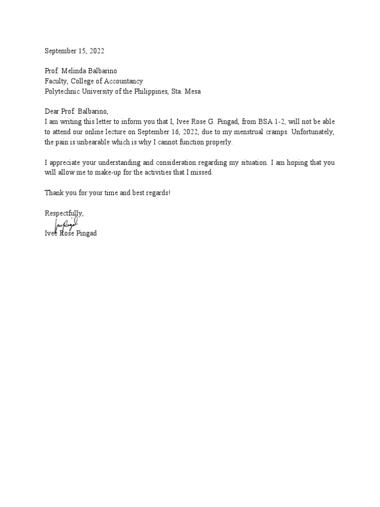 Letters For Purposive Communication | PDF | Certified Public Accountant ...