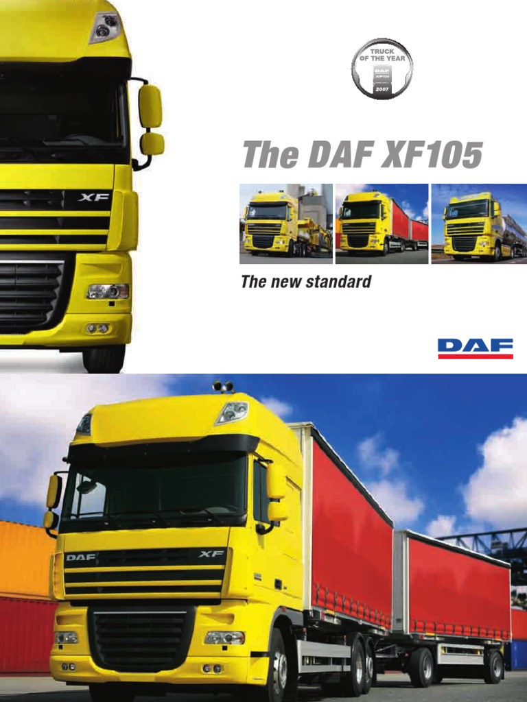 Daf Brochure XF | PDF | Transmission (Mechanics) | Manual Transmission