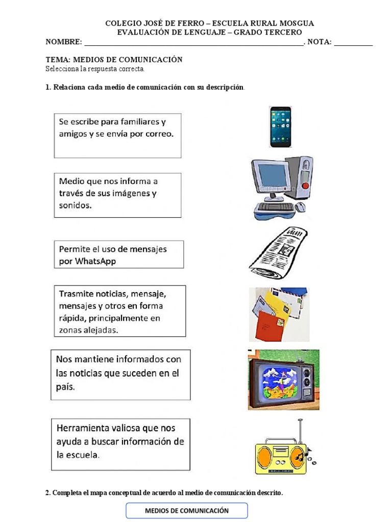 3° Medios de Comunicación | PDF