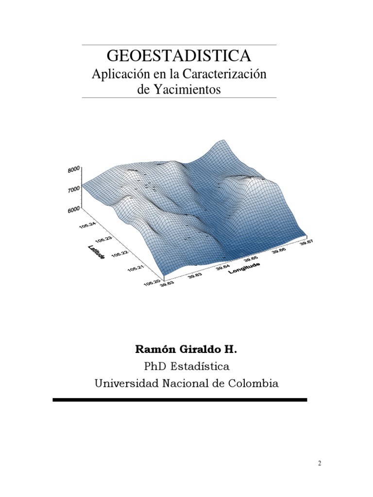 Geoestadistica Basica | PDF | Diferencia | Media