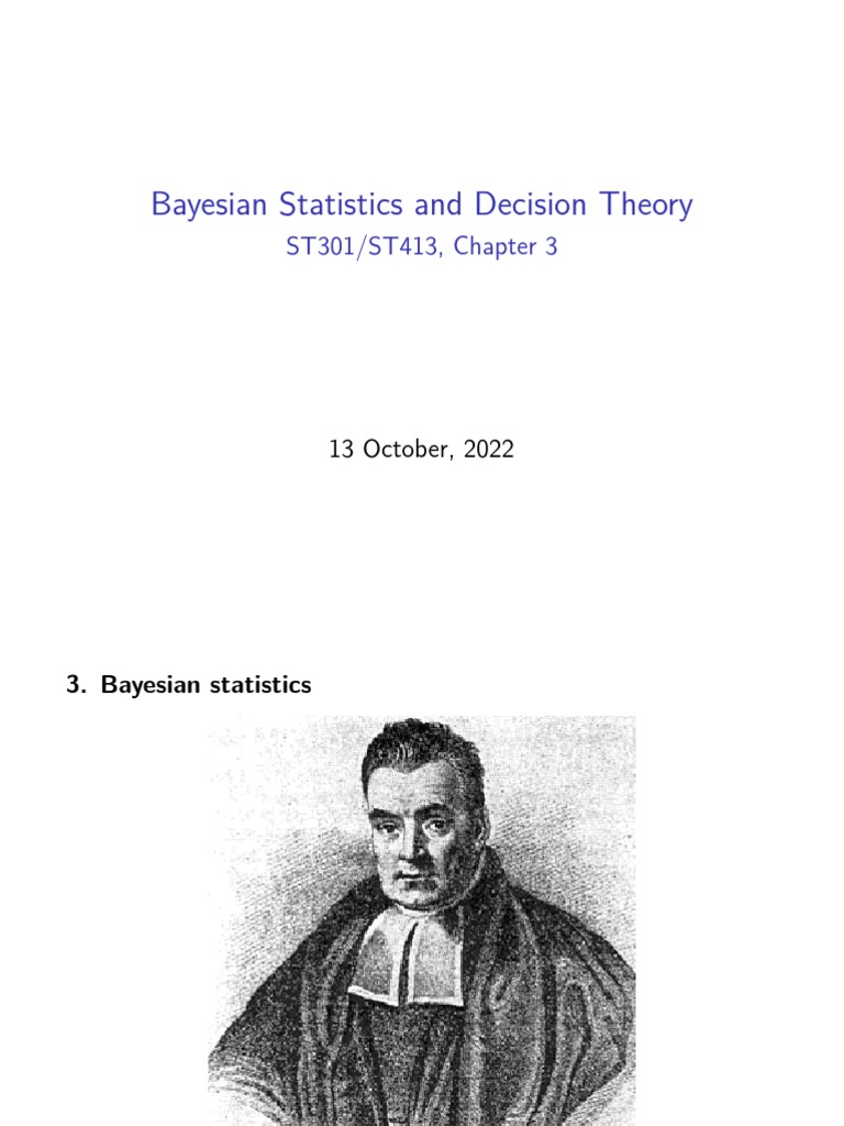 Week 3 Pdf Bayesian Inference Statistics