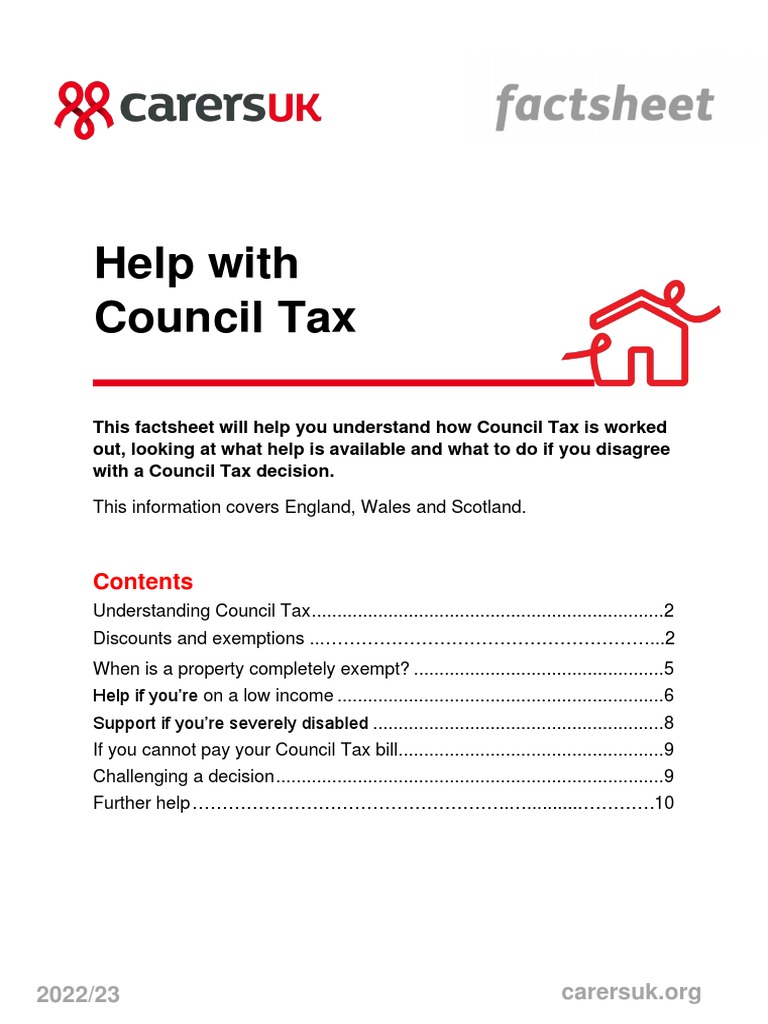 Council Tax April 2022 23 | PDF | Taxes | Government Finances