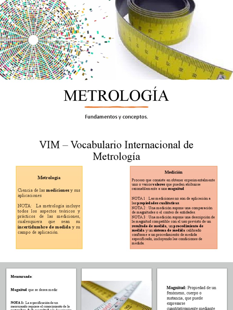 Fundamentos de Metrología | PDF | Metrología | Medición